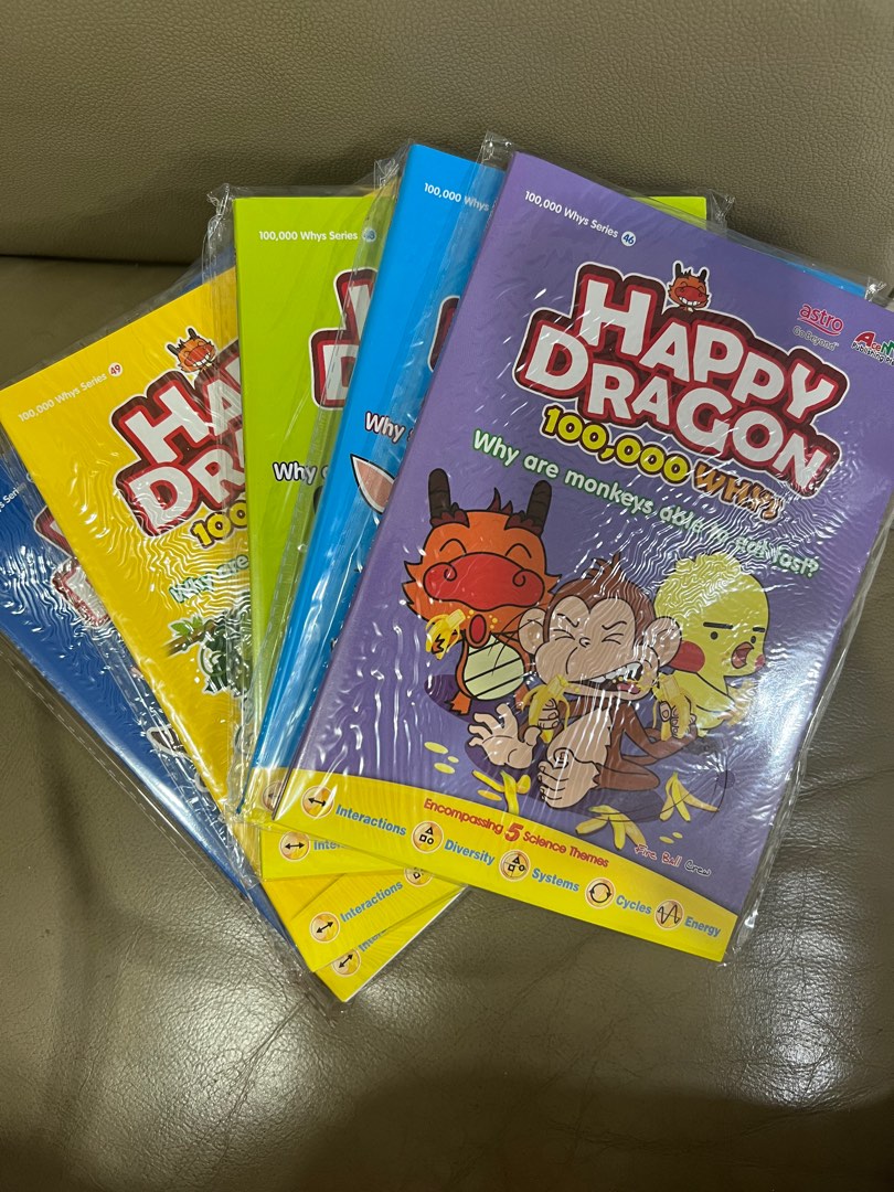 Happy Dragon Book 46-50 Brand New!!!, Hobbies & Toys, Books & Magazines ...