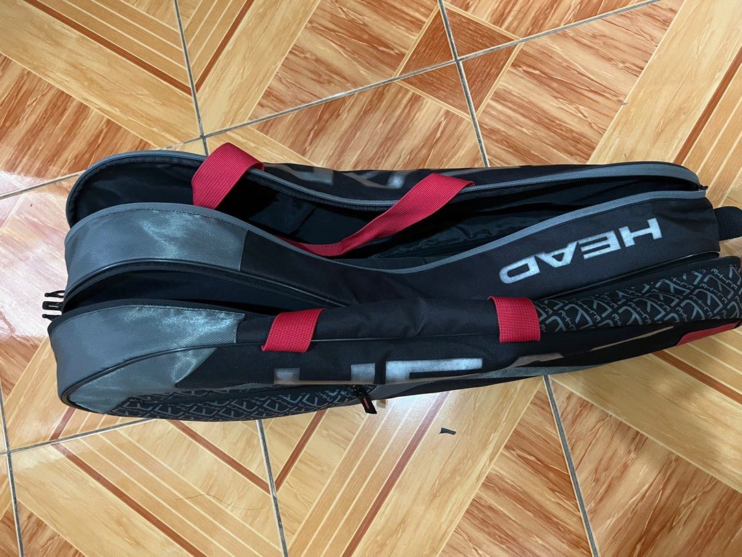 Head Tennis Bag Elite 6r Supercombi, Sports Equipment, Sports & Games, Racket and Ball Sports on ...