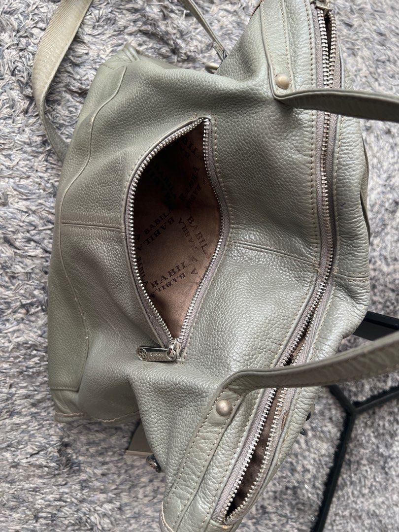 Hk branded Babila collection leather bag, Men's Fashion, Bags, Sling ...