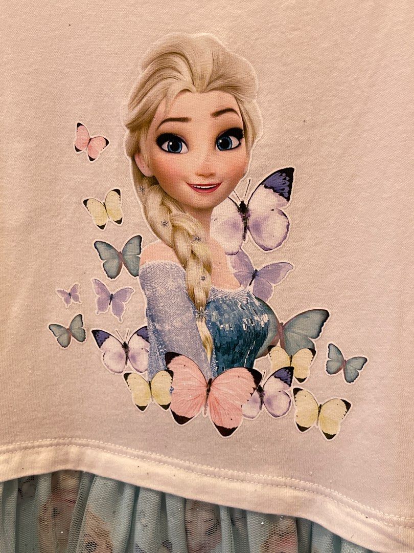 H&M Elsa dress, Babies & Kids, Babies & Kids Fashion on Carousell