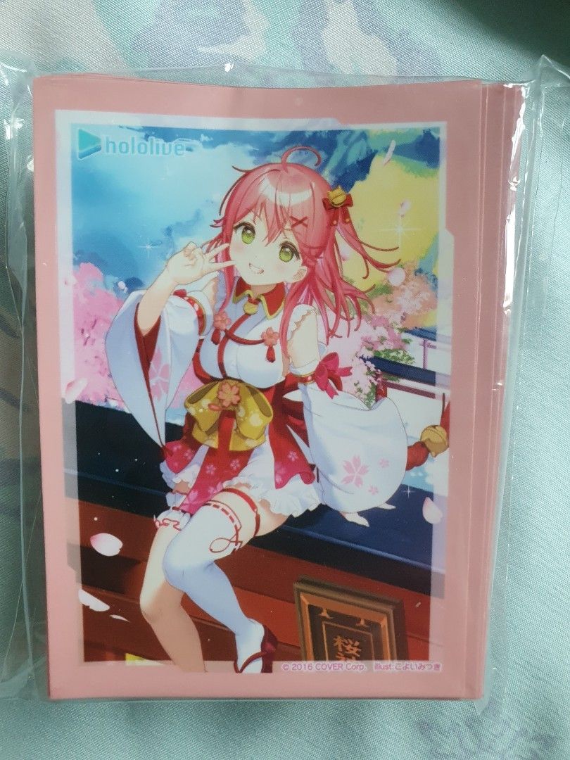Hololive Vanguard Zero Card Sleeves, Hobbies & Toys, Memorabilia ...