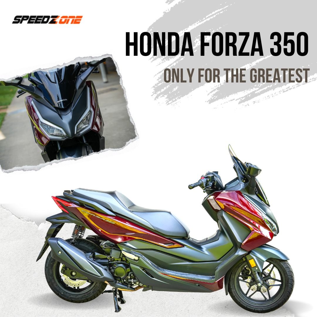 Honda Forza 350 | Forza350 (Red) - Class 2A Motorcycle for Sale ...