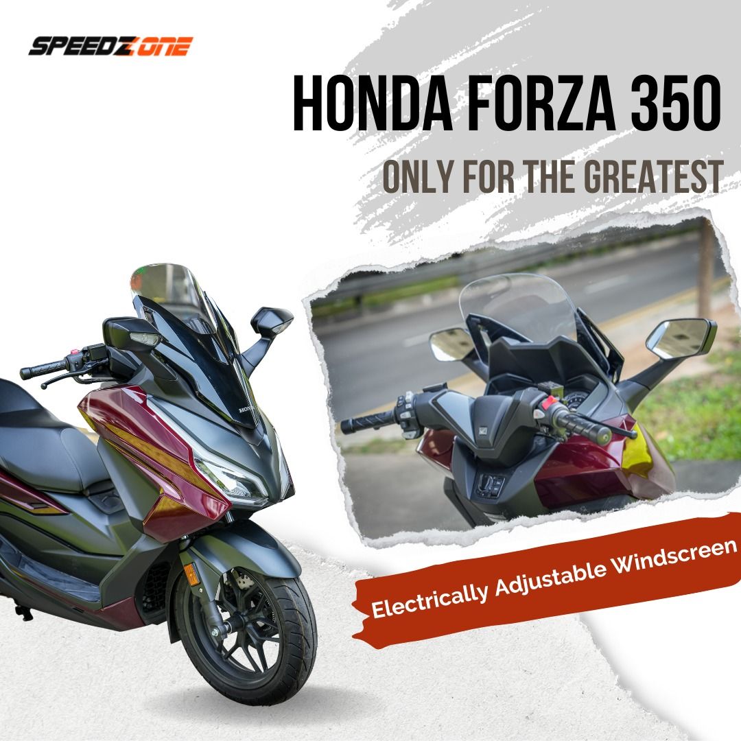 Honda Forza 350 | Forza350 (Red) - Class 2A Motorcycle for Sale ...