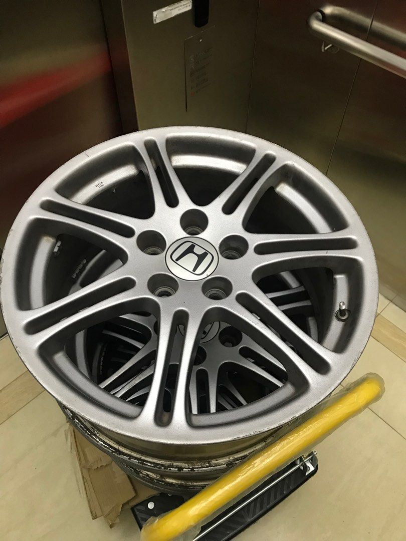Honda sport rims (Made by Enkei), Car Accessories, Tyres & Rims on ...