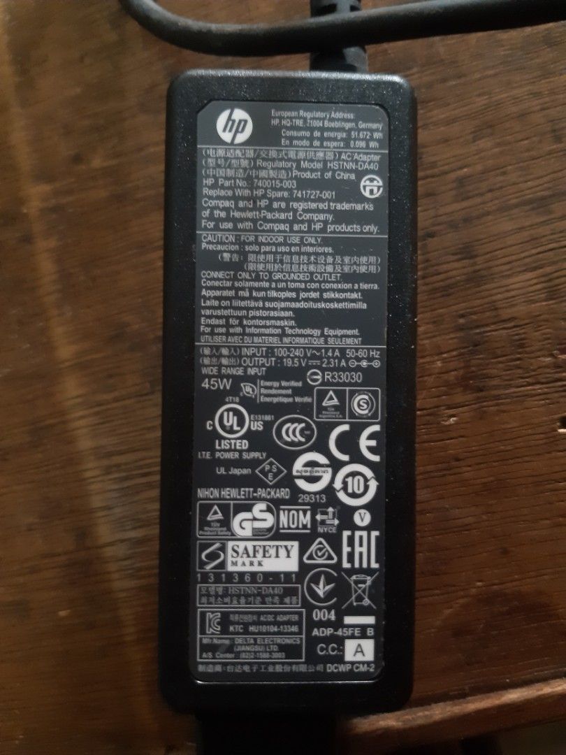Hp Laptop Charger Computers Tech Laptops Notebooks On Carousell