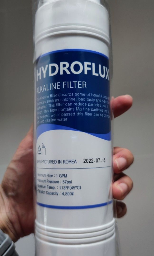 Hydroflux alkaline water filter, Furniture & Home Living, Kitchenware ...