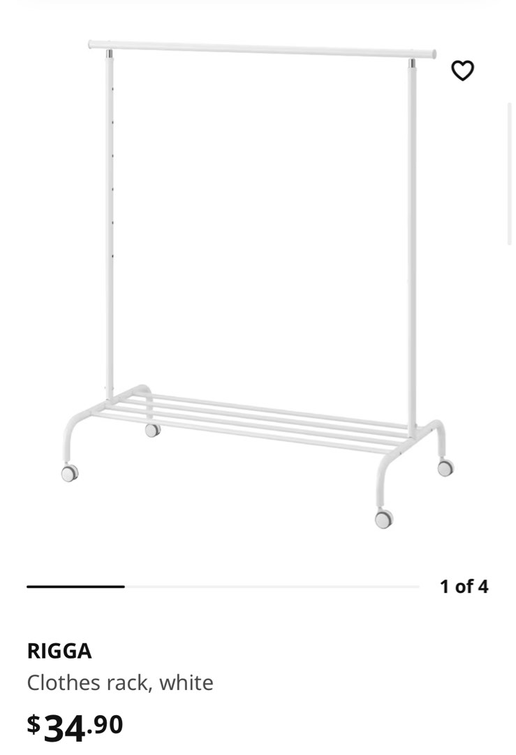Ikea Hanging rack, Furniture & Home Living, Home Improvement ...