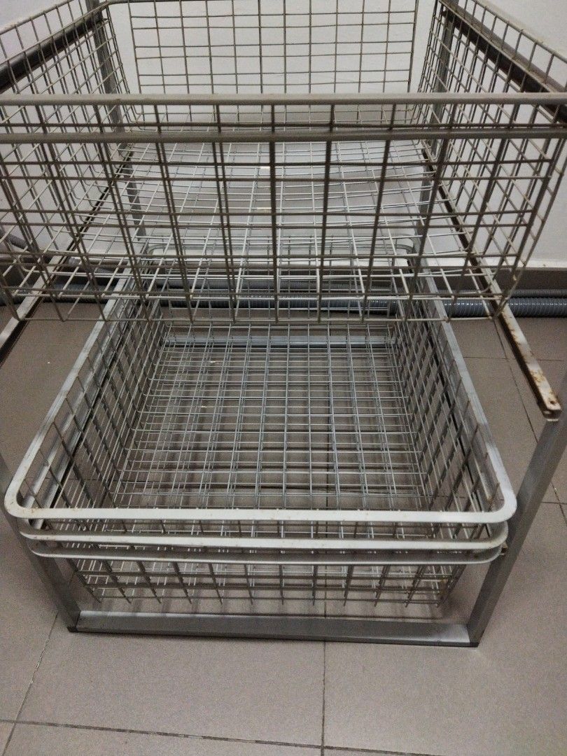 Ikea Metal Basket Storage Unit at Eva Timmins blog