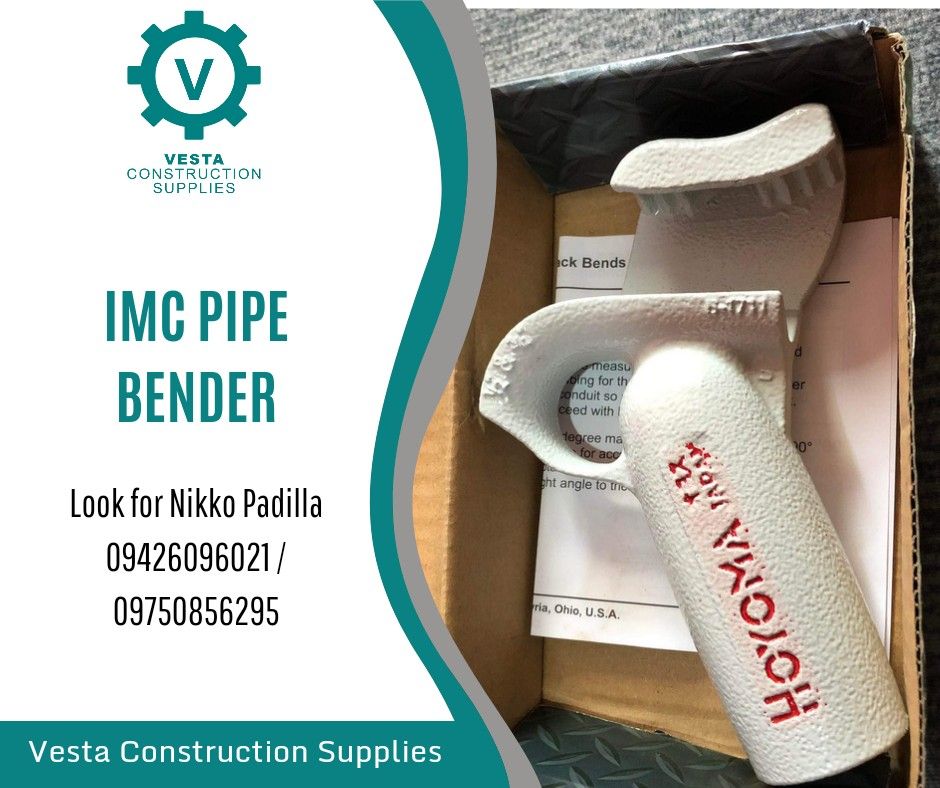 IMC PIPE BENDER, Commercial & Industrial, Construction Tools ...