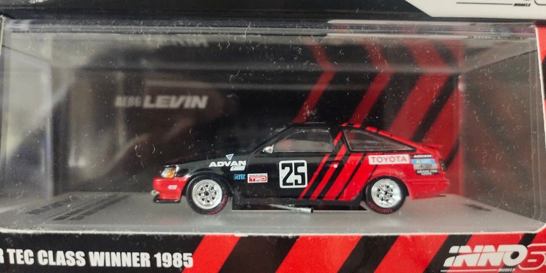 Inno64 Toyota AE86 Levin Inter Tec Class Winner 1985, Hobbies & Toys ...