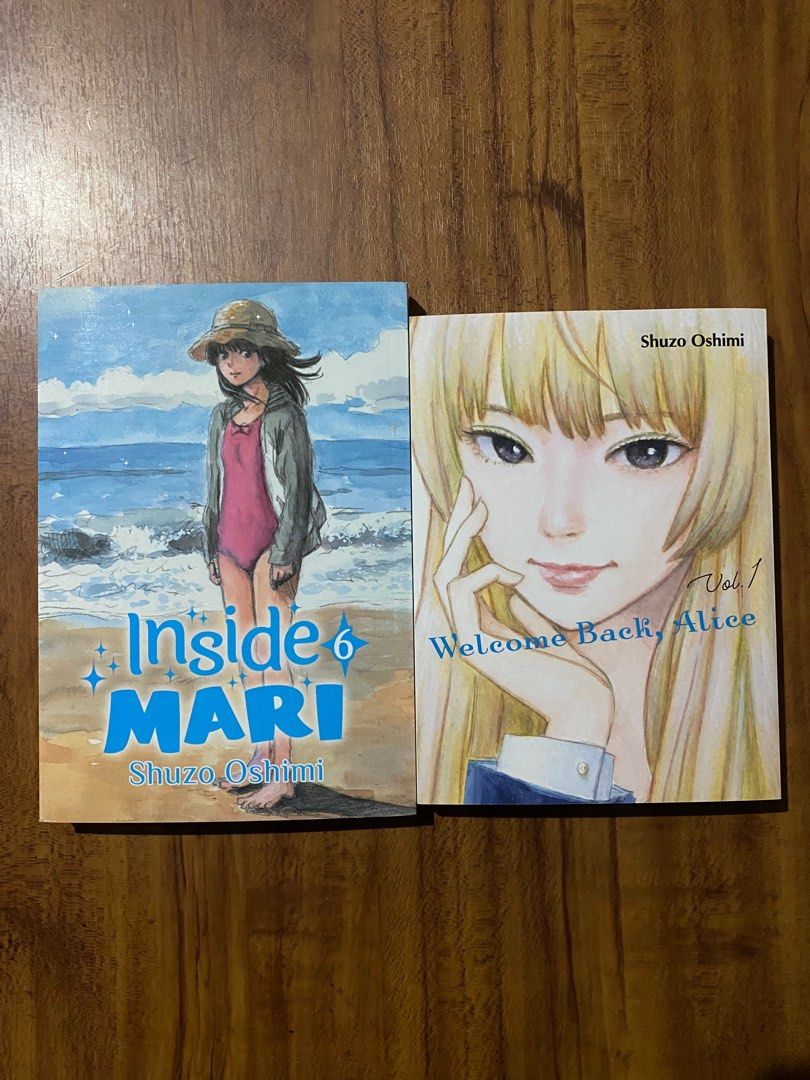 Inside Mari & Welcome Back Alice Manga, Hobbies & Toys, Books ...