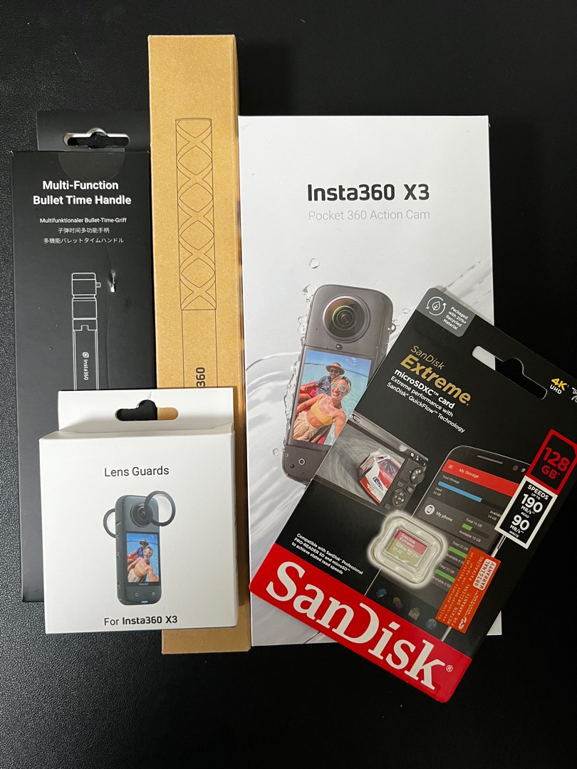Insta360 X3 Bullet Time Kit , Photography, Cameras on Carousell