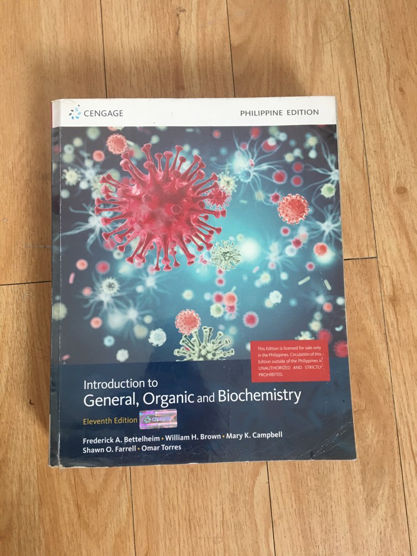Introduction to General, Organic and Biochemistry (11th Ed.), Hobbies ...