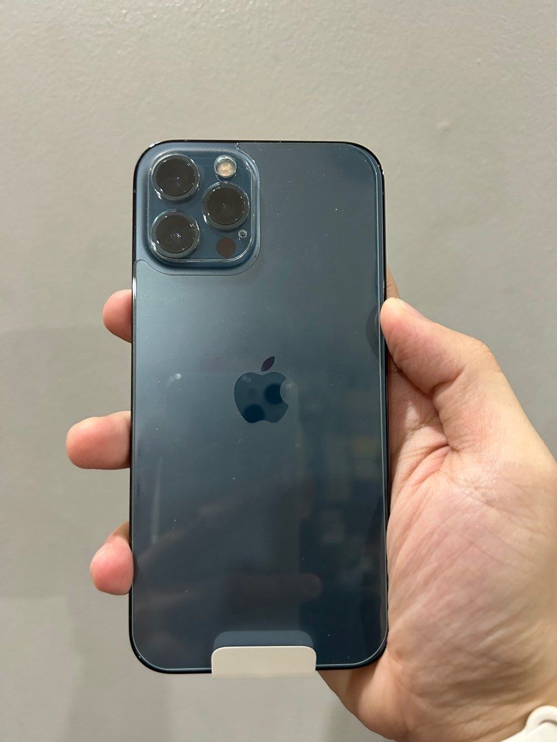 Iphone 12 pro max dark blue 256gb, Mobile Phones & Gadgets, Mobile ...