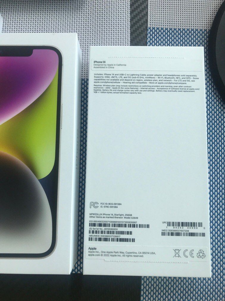 IPhone 14 Box, Mobile Phones & Gadgets, Mobile Phones, iPhone, iPhone ...