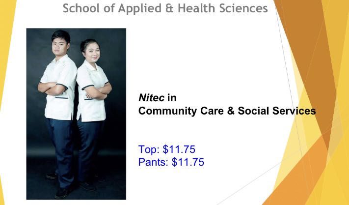 ITE Com Care Uniform For Ladies, Women's Fashion, Tops, Other Tops on ...
