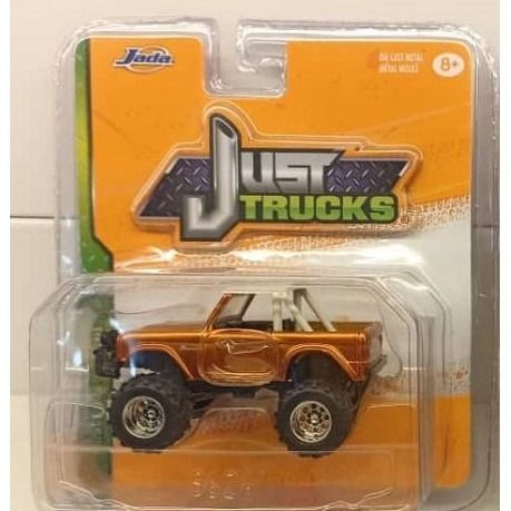 JADA JUST TRUCKS SERIES 1/64 SCALE DIECAST MODEL CARS FORD BRONCO ...
