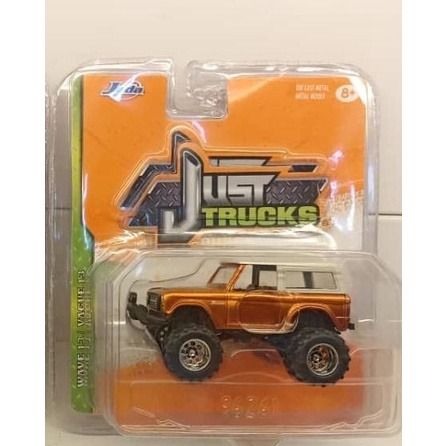 JADA JUST TRUCKS SERIES 1/64 SCALE DIECAST MODEL CARS FORD BRONCO ...