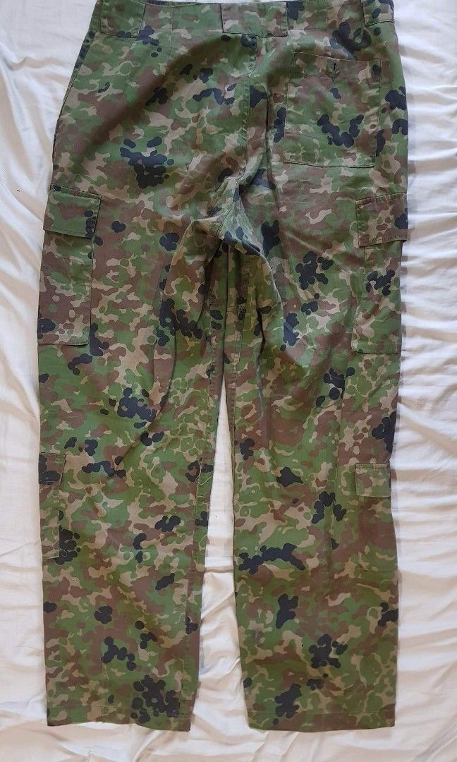 Japan JSDF JIETAI Camouflage Trousers, Men's Fashion, Bottoms, Trousers ...