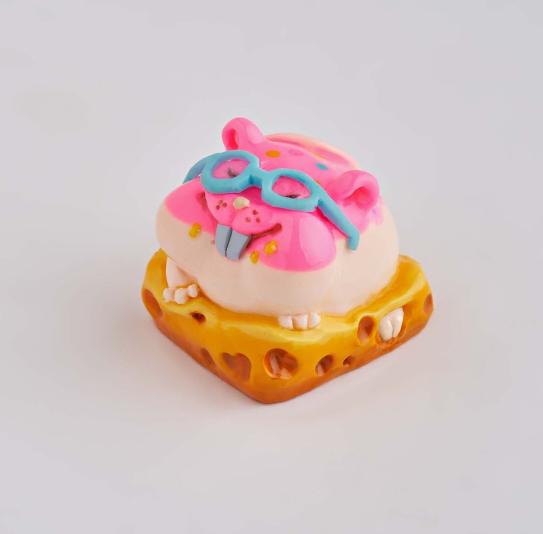 Jelly Key Artisan Keycap - Poppy Rat, Computers & Tech, Parts ...