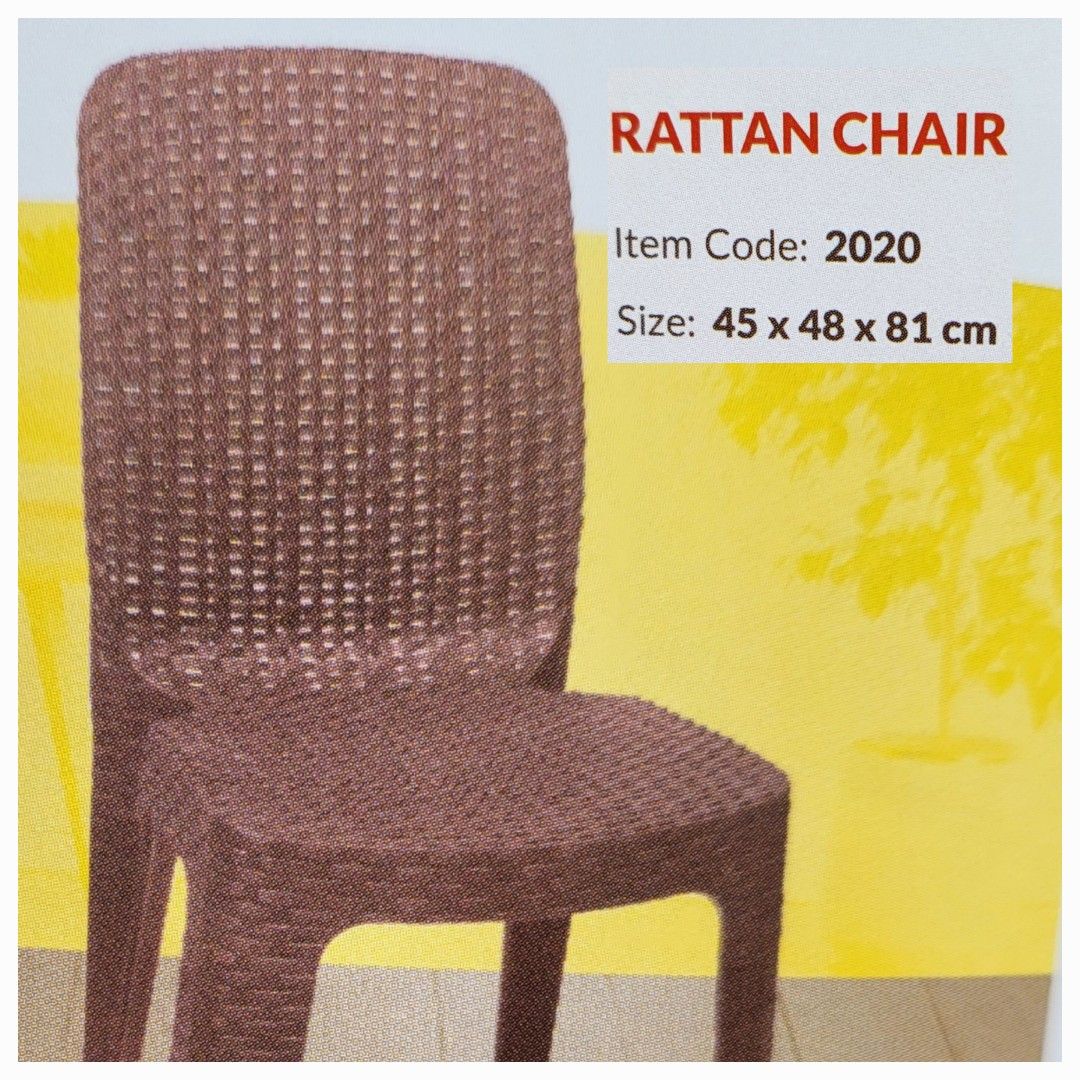 Jolly Rattan Chair, Furniture & Home Living, Furniture, Chairs on Carousell