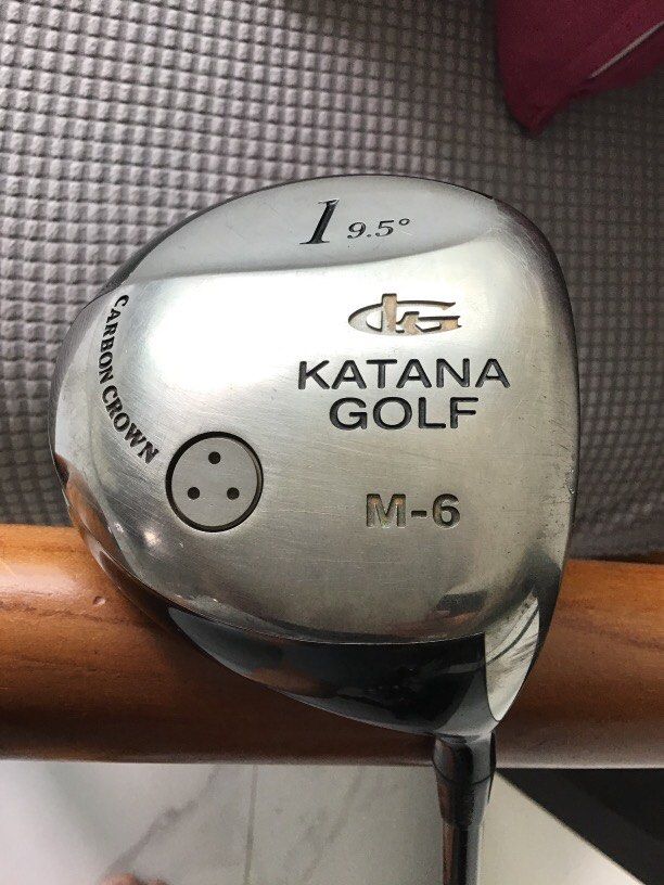 Katana Golf M-6 Driver “SR” flex, Sports Equipment, Sports & Games, Golf on Carousell