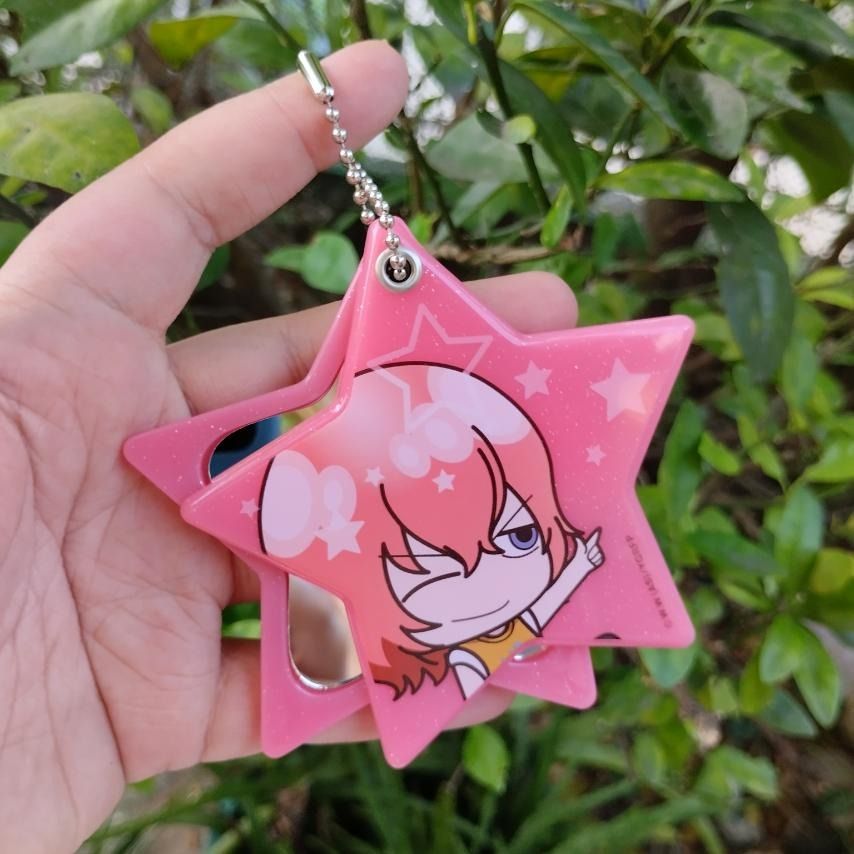 Kawaii Anime Girl Mirror Keychain, Hobbies & Toys, Toys & Games on ...