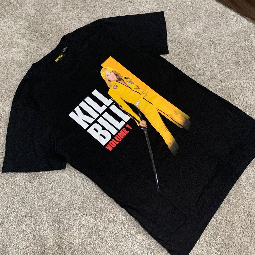 Kill Bill Oversized Vintage Movie Shirt, Men's Fashion, Tops & Sets ...