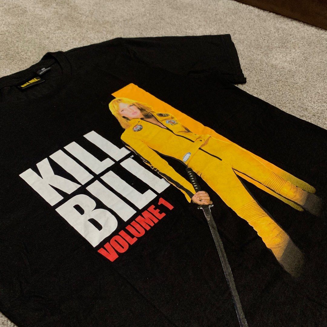 Kill Bill Oversized Vintage Movie Shirt, Men's Fashion, Tops & Sets ...