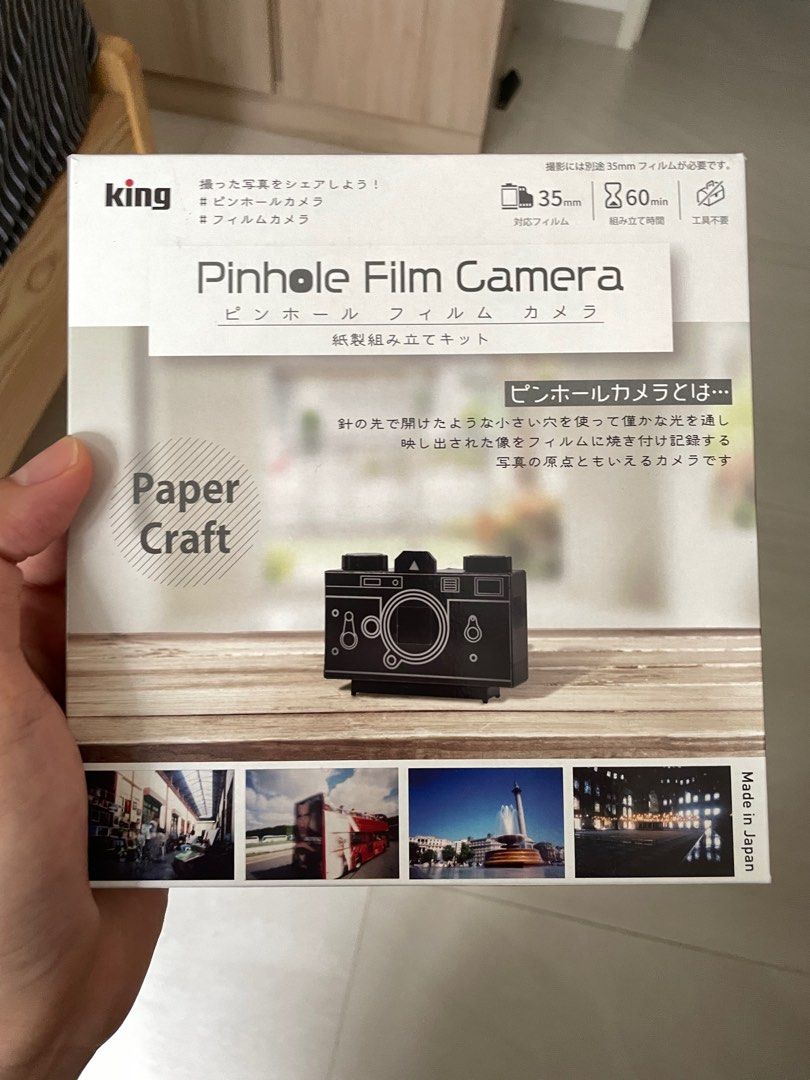 KING 35mm Film Pinhole Camera (BNIB), Photography, Cameras on Carousell