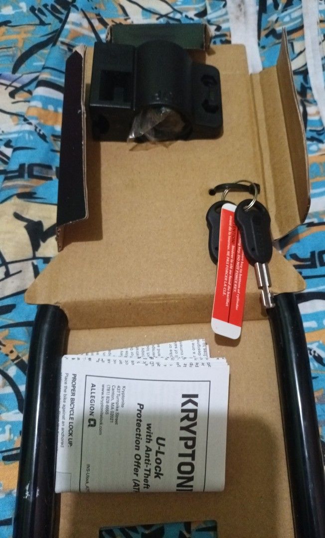 Kryptonite U Lock Keeper Model Brand new, Furniture & Home Living ...