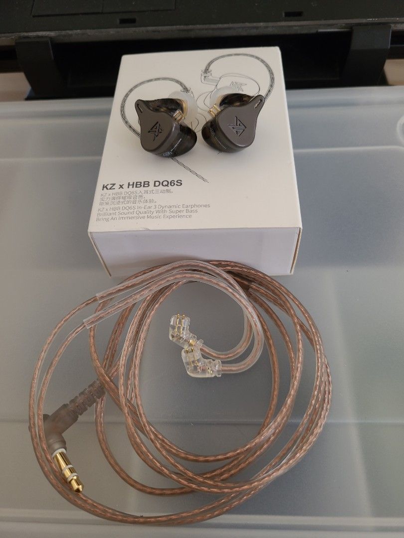 KZ x HBB DQ6S, Audio, Earphones on Carousell