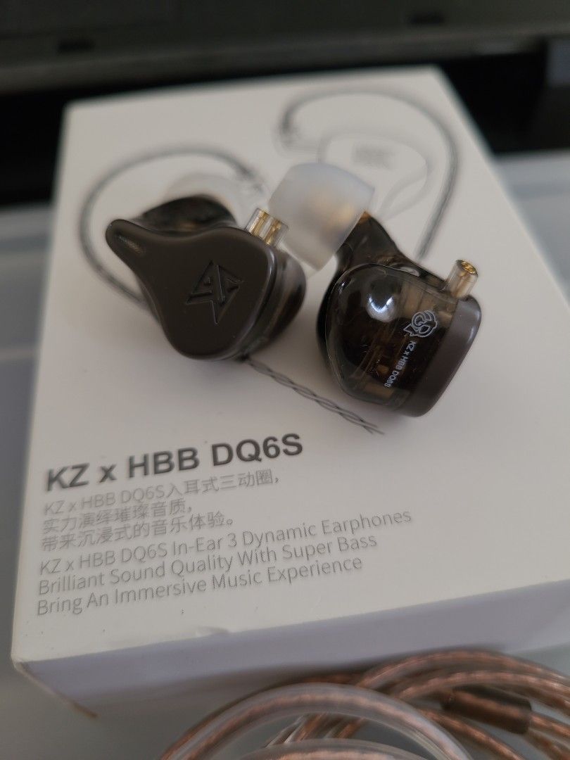 KZ x HBB DQ6S, Audio, Earphones on Carousell
