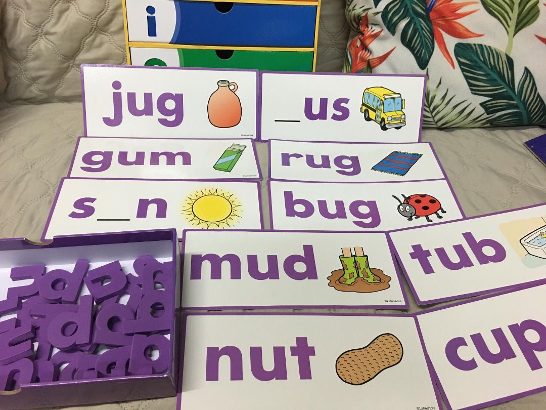 Lakeshore I Can Build Simple Words Educational Learning Kit, Hobbies ...