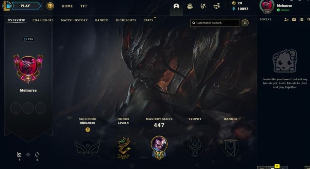 League of legends Riot SEA Servers Unranked account, Video Gaming ...
