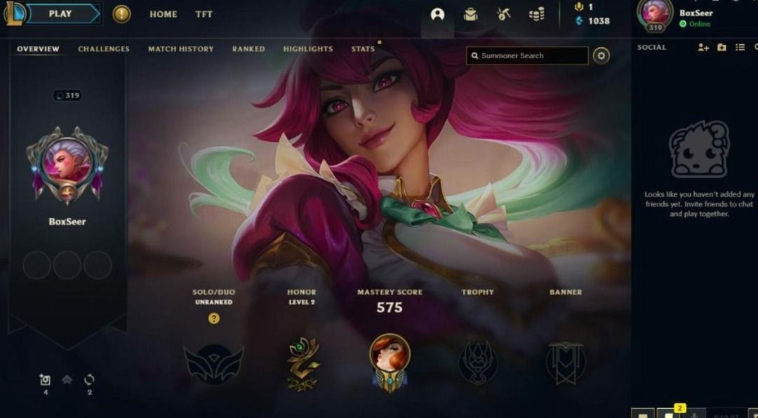 League of legends Riot SEA Servers Unranked account, Video Gaming ...