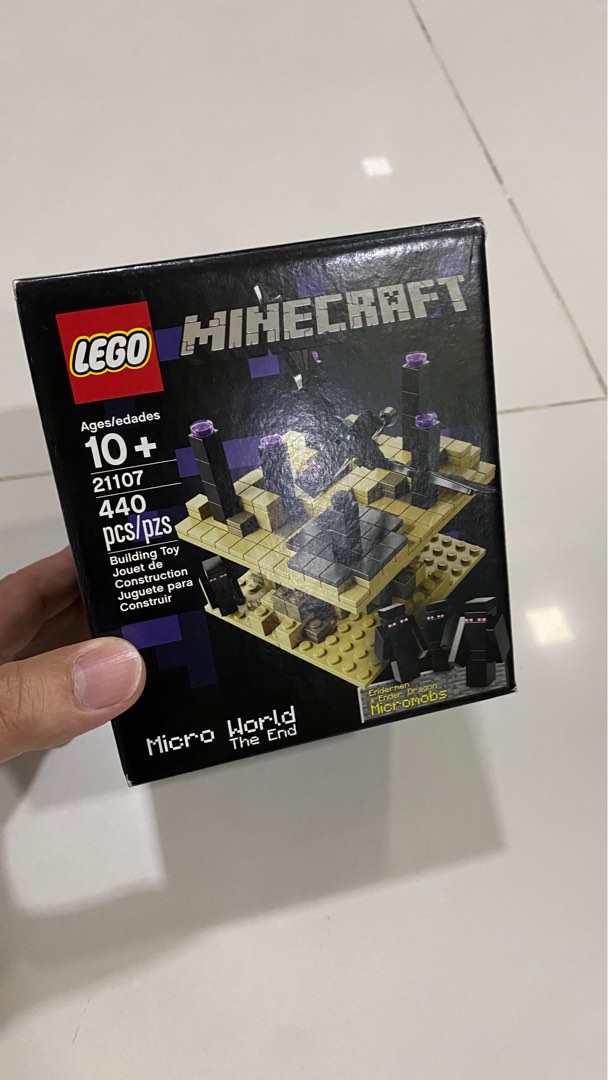 LEGO 21107 - LEGO Minecraft Micro World - The End, Hobbies & Toys, Toys ...
