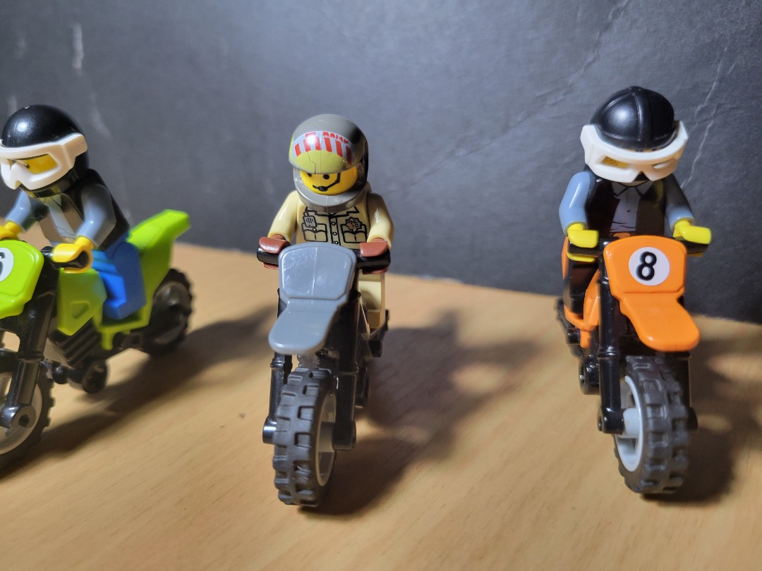 Lego Original Motorcycles with Minifigures and Helmet @ Php200 each ...