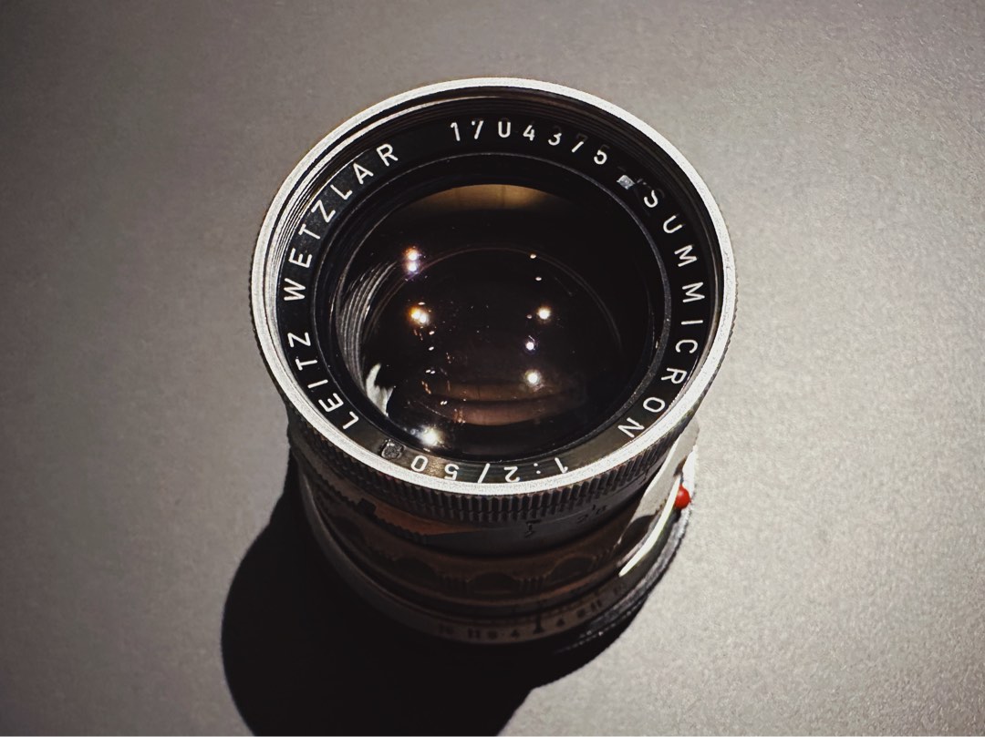 Leica 50mm F2 Summicron Rigid, Photography, Lens & Kits on Carousell