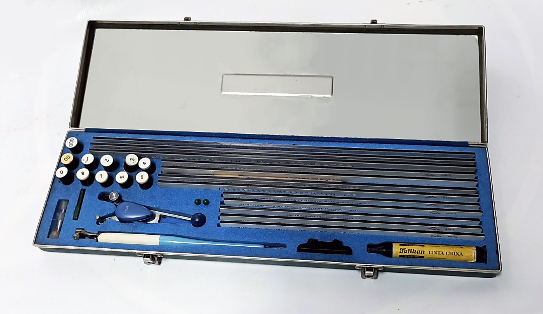 Leroy professional lettering set for sale, Hobbies & Toys, Stationary ...