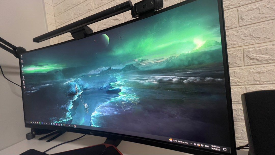 LG 34UC89G-B 34 Inch 21:9 UltraGear™ Full HD IPS Curved LED Gaming ...