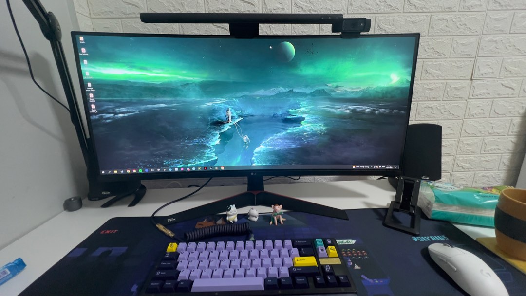 LG 34UC89G-B 34 Inch 21:9 UltraGear™ Full HD IPS Curved LED Gaming ...