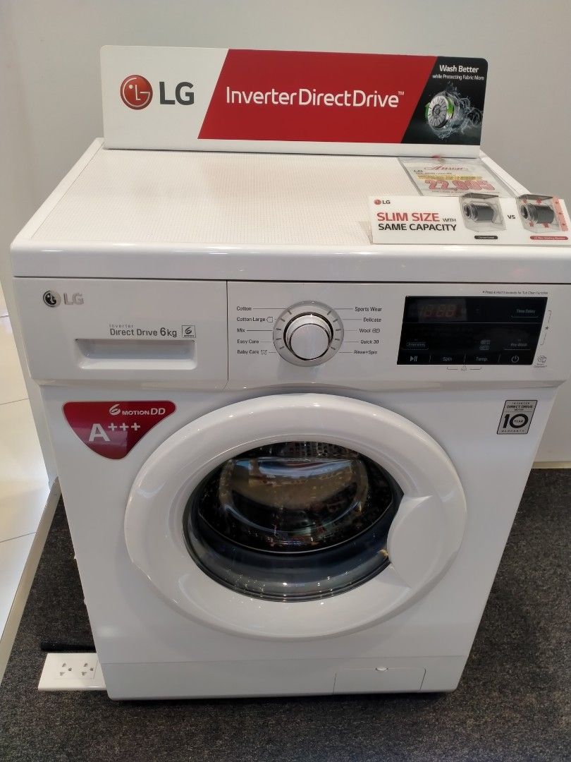 LG FRONT LOAD WASHER DRYER COMBO 100% dry, TV & Home Appliances ...