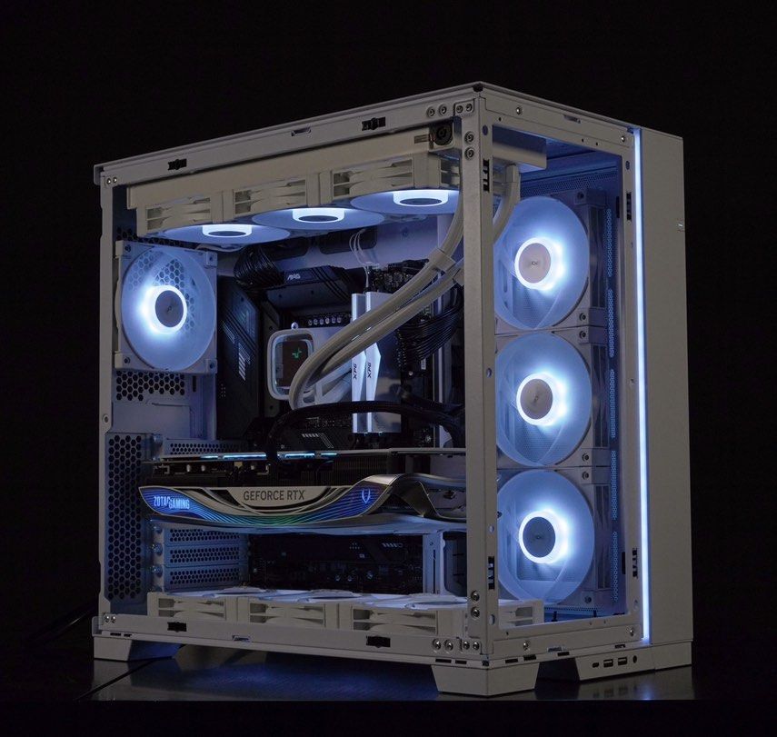 LIAN LI x 4070 PROMO custom pc gaming pc desktop computer cpu gpu rtx ...