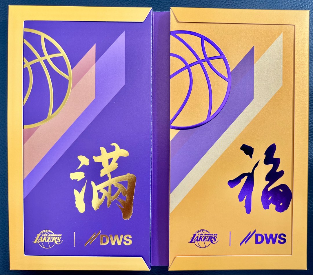 CNY - Limited Edition LA Lakers Basketball Red Packets 2023, Hobbies ...