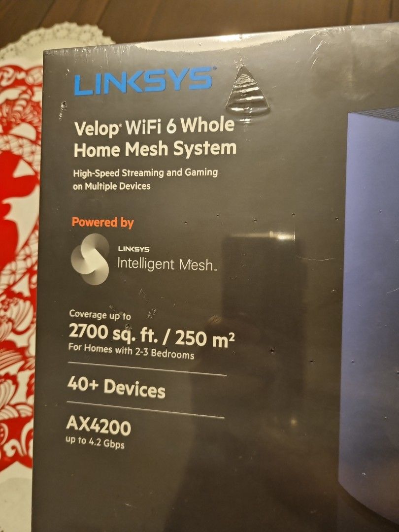 Linksys Velop WiFi 6 (MX4200/AX4200), Computers & Tech, Parts ...