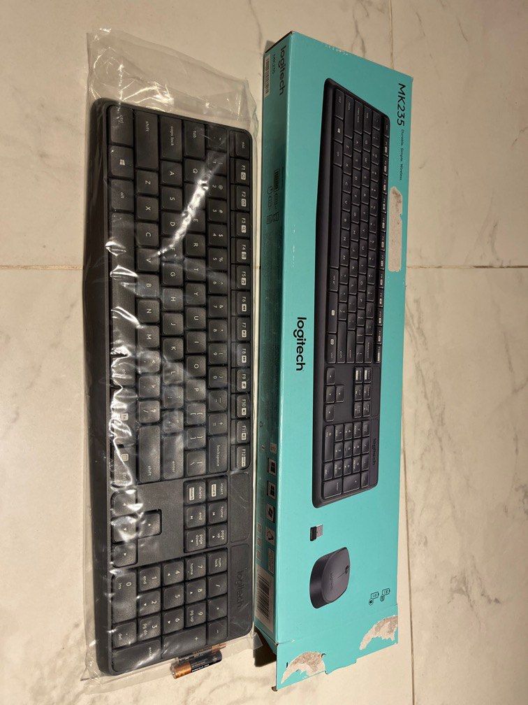 Logitech Keyboard Mk235, Computers & Tech, Parts & Accessories ...