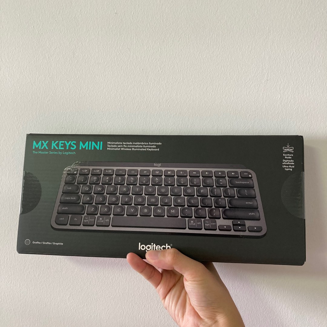 Logitech MX Keys Mini Graphite, Computers & Tech, Parts & Accessories ...