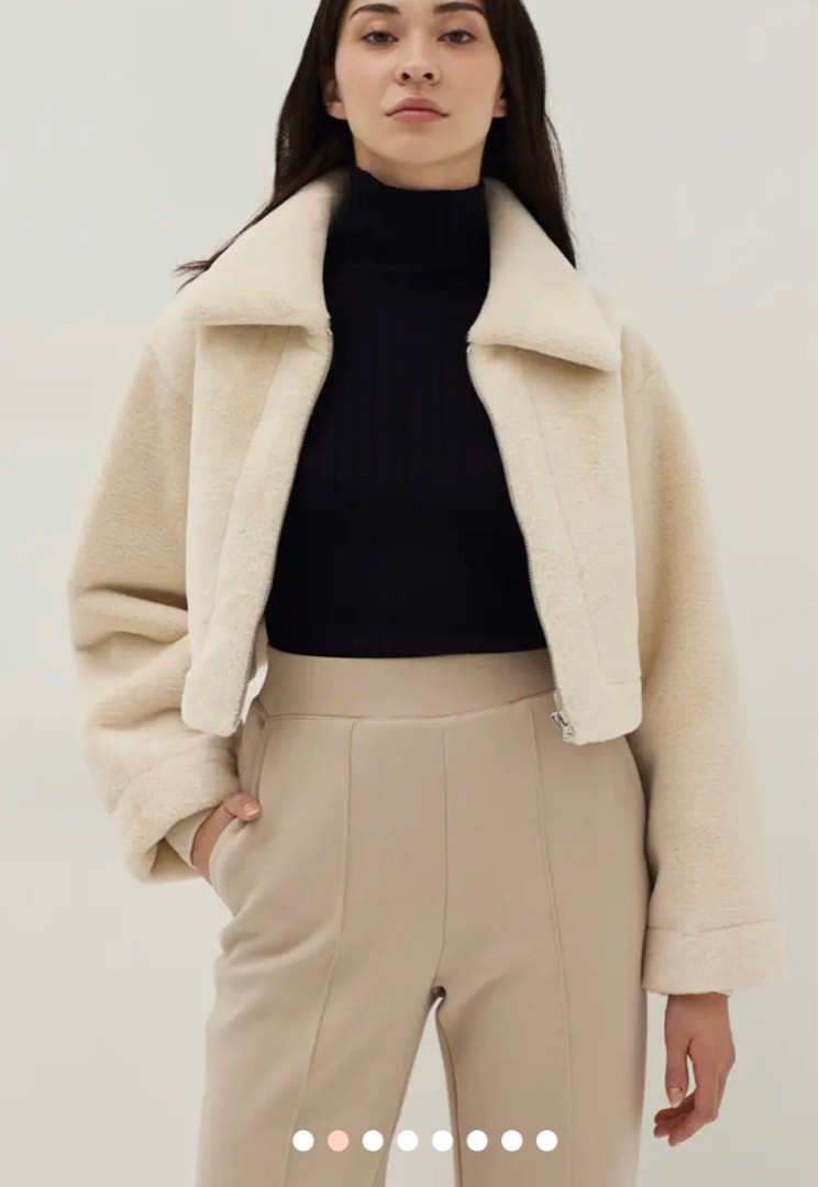 Love Bonito Luna Fur Jacket, Women's Fashion, Coats, Jackets and ...