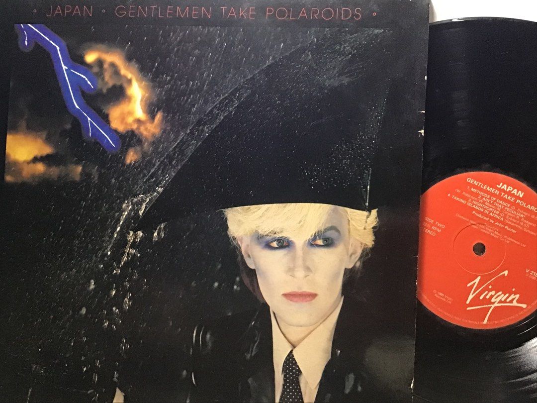 LP Japan (David Sylvian) - Gentlemen Take Polaroids OOP VINYL RECORD Anubis 80s Rock Piring ...